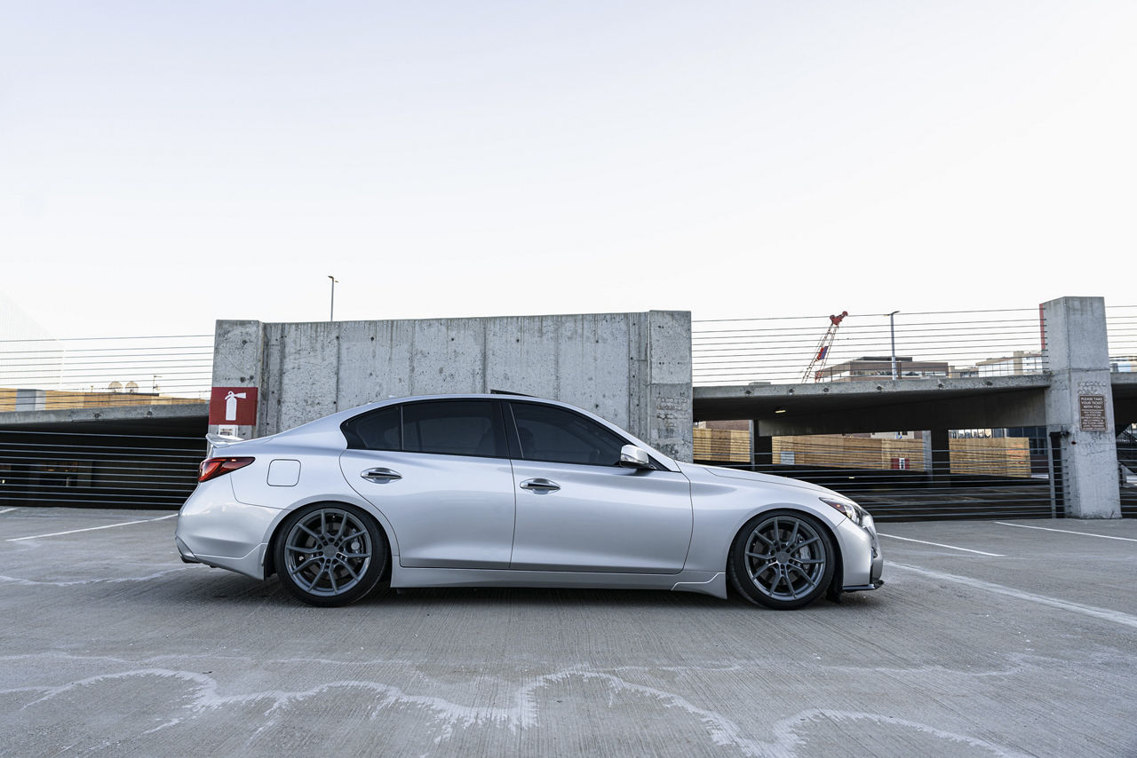 2020 Infiniti Q50 TSW NEPTUNE Gray TSW Alloy Wheels